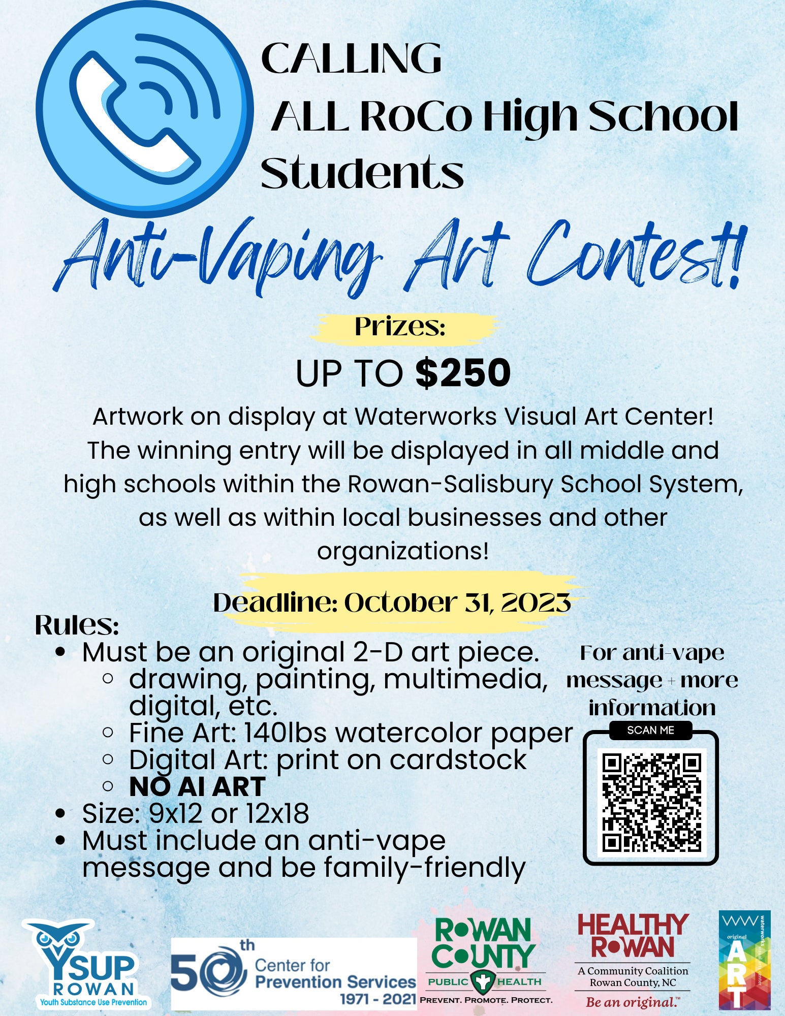 New anti-vaping art contest teaches teens about its dangers - YSUP Rowan